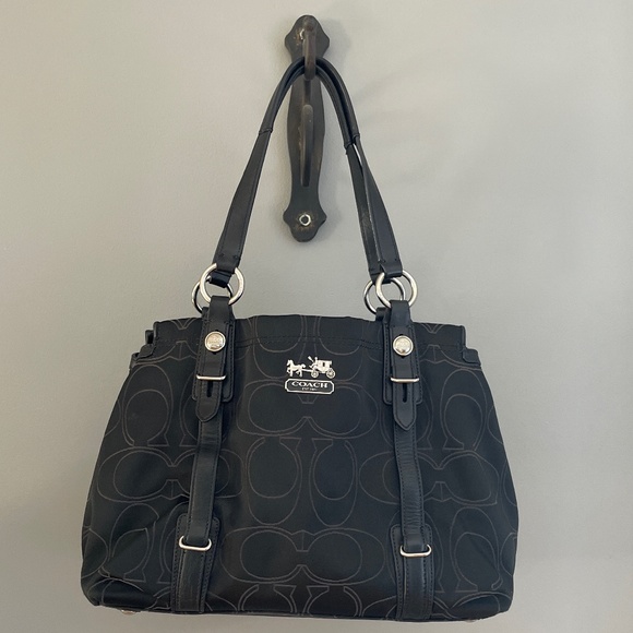 Coach | Bags | Coach Mia Signature Outline C Carryall | Poshmark